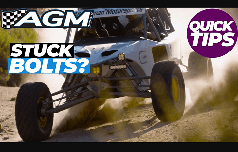 QUICK TIPS - How To Remove A Rusty Stuck Bolt – AGMProducts