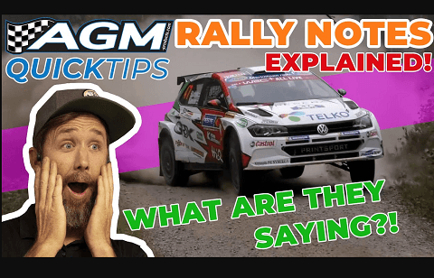 QUICK TIPS - Rally Notes Explained! – AGMProducts