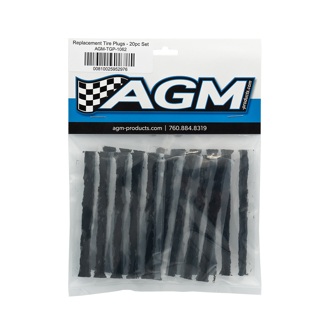 Replacement Tire Plugs - 20pc Set – AGMProducts